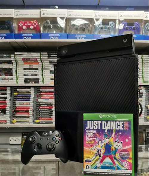 Xbox One Fat 2014 + Kinect Xone + игра Just Dance