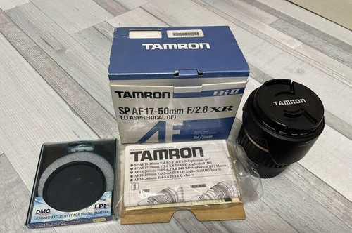 Обьектив Tamron SP AF17-50mm F/2.8 XR