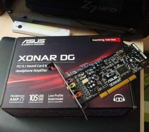 Звуковая карта Asus Xonar DG Gaming Series