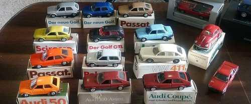 VW Audi 1/43 Schabak made in W Germany 80х годов
