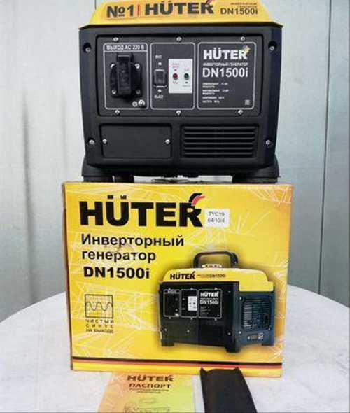 Инверторный генератор Huter DN 1500i