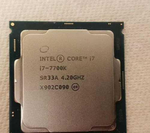 Процессор intel core i7 7700k