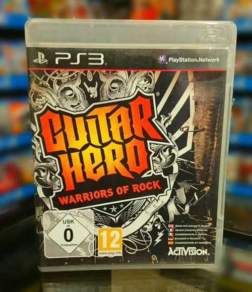 Guitar Hero Warriors of Rock PS3