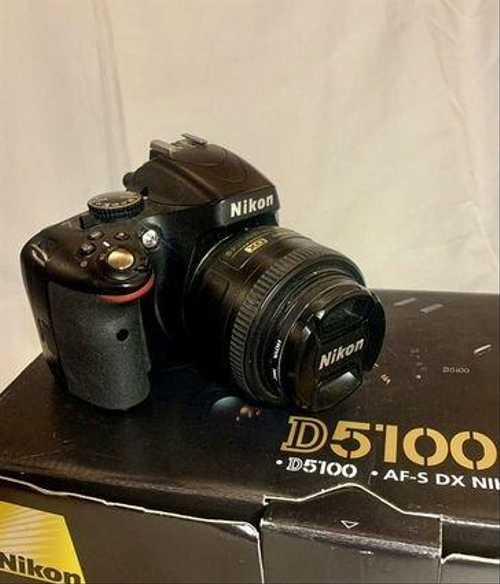 Nikon d5100 + объектив Nikor 35 mm, 1,8 mm
