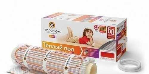 Мат нагревательный двужильный Tropix, 750Вт, 5м2