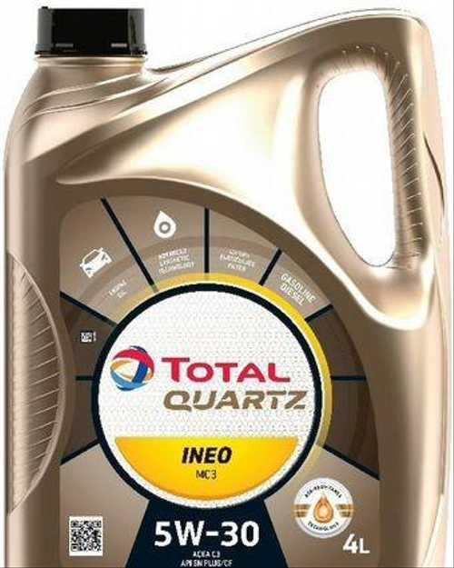  моторное total Quartz ineo MC3 5w30 4л | Festima.Ru - Мониторинг .