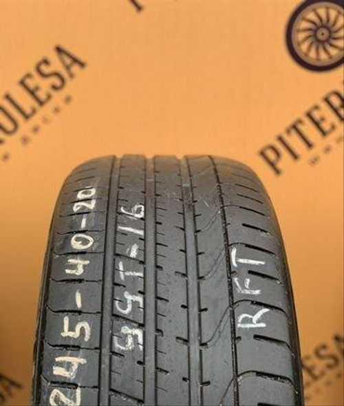 Шины бу r20 245/40 245 40 Pirelli PZero RunFlat