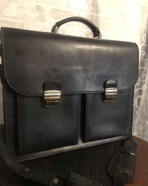 Портфель кожаный