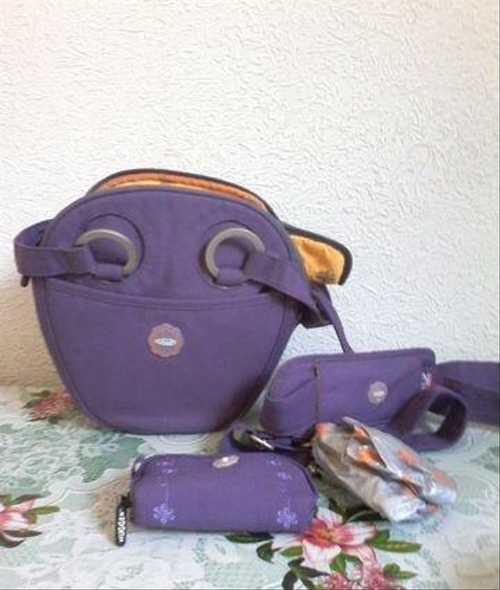 Сумка Hugger Purple Tubby для фотоапарата