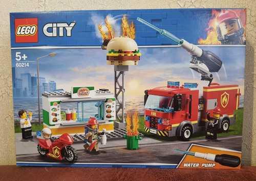 Lego City 60214 Пожар в бургер-кафе
