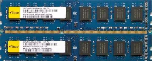 Модули памяти DDR3 по 4Gb PC3-10600, 16 чипов