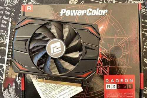 Видеокарта Radeon RX550 4Gb gddr5 на гарантии