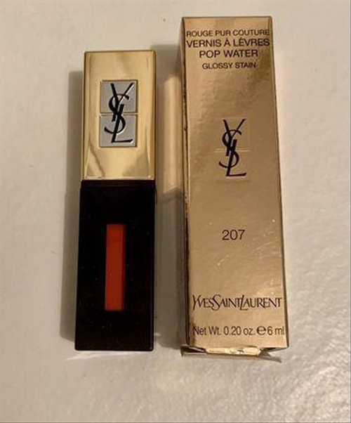 YSL Vernis a Levres Pop Water Лак для губ