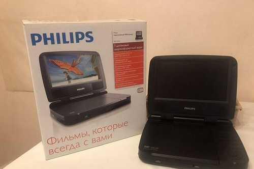 Портативный видеопроигрыватель DVD -плеер Philips