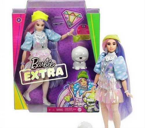 Кукла Барби экстра в шапочке Barbie Extra GVR05