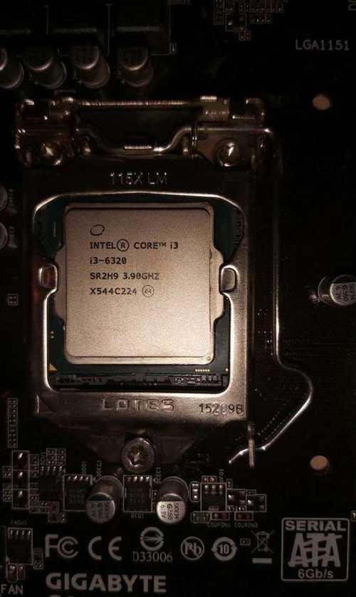 Процессор Intel core i3-6320