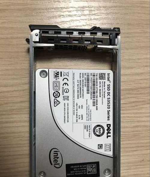 SSD Dell (intel) SATA-SSD 800GB SATA 6G (0K49V9)