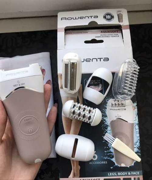 Эпилятор Rowenta Aquasoft+trimmer EP4930F0