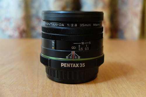 Объектив Pentax DA 1:2.8 35mm Macro Limited