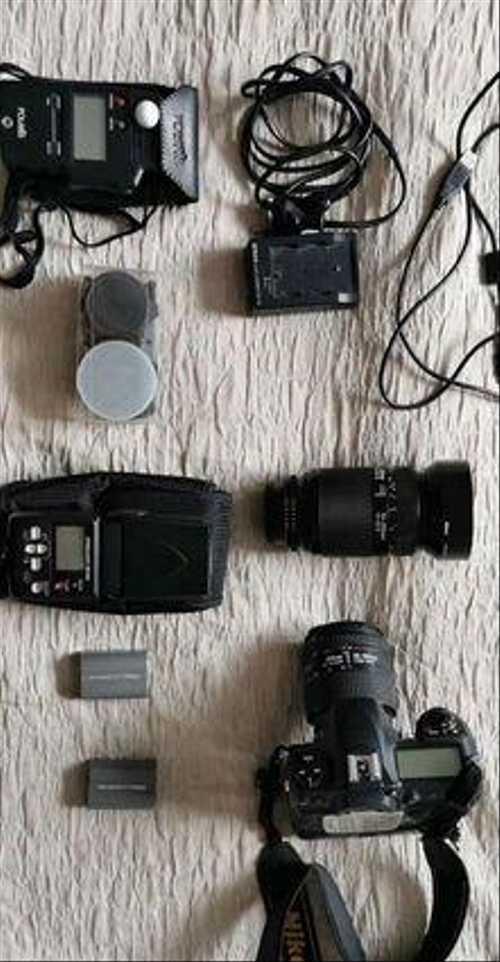 Фотоаппарат Nikon D200 (пробег 11234) комплект обо