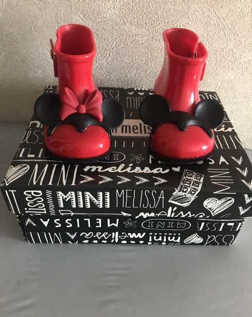 Ботиночки «mini melissa» новые