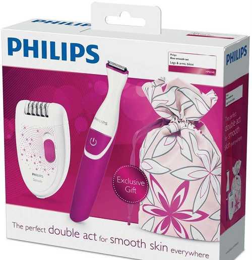 Новый эпилятор Philips HP6548/00. Беспл доставка