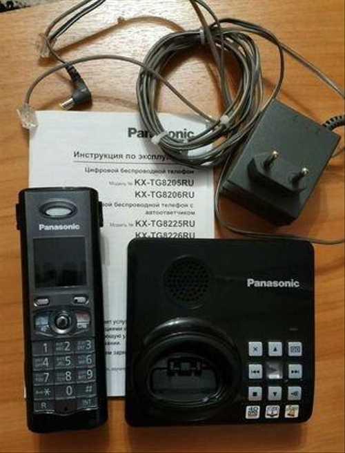 Panasonic 8205. Цифровой, беспроводной телефон
