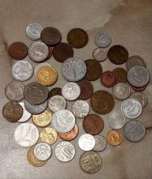 50 монет европа все разные