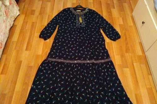Новое Красивое Платье р.50-52-54-56 Мягкая ткань