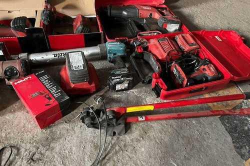 Аккумуляторный инструмент hilti