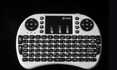 Беспроводная клавиатура с тачпадом Vontar i8