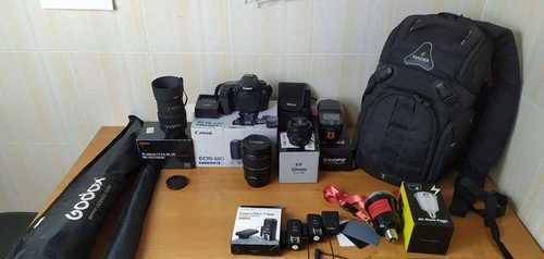 Canon 60D body + объективы