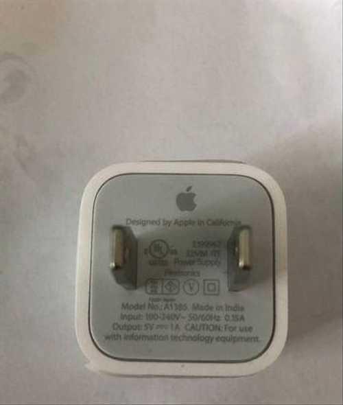 Apple USB Power Adapter 1A (Американская вилка)