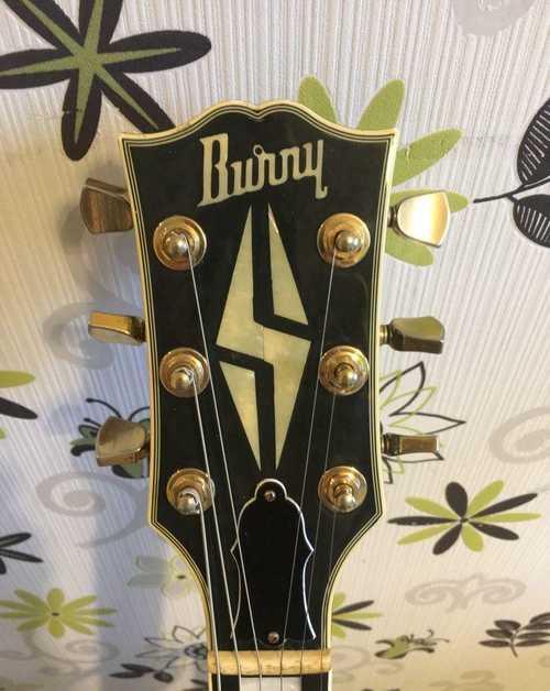 Burny Les Paul custom Japan Black Beauty торг