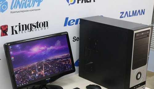 Комплект монитор + пк на Q8300/ 6Gb/ 500Gb HDD