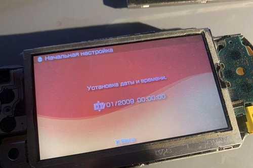 Дисплей на Sony PSP 1000