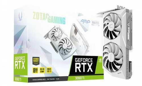 Новая zotac RTX 3060Ti AMP White LHR