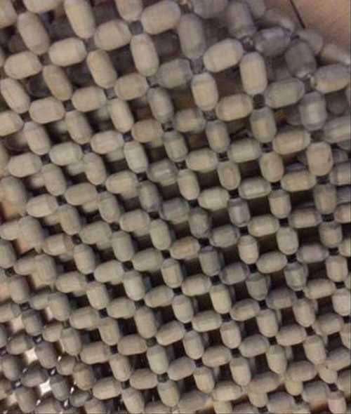 Массажный деревянный коврик накидка