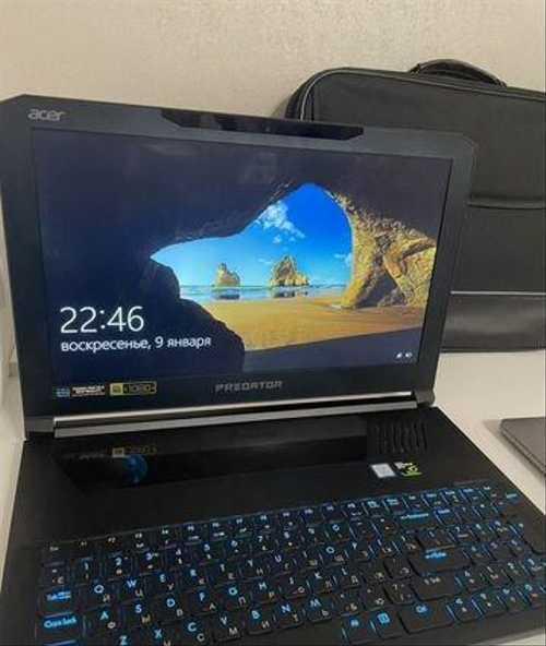 Мощный игровой ноутбук Acer predator triton 700