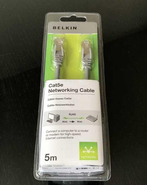 Belkin сетевой кабель Cat5e