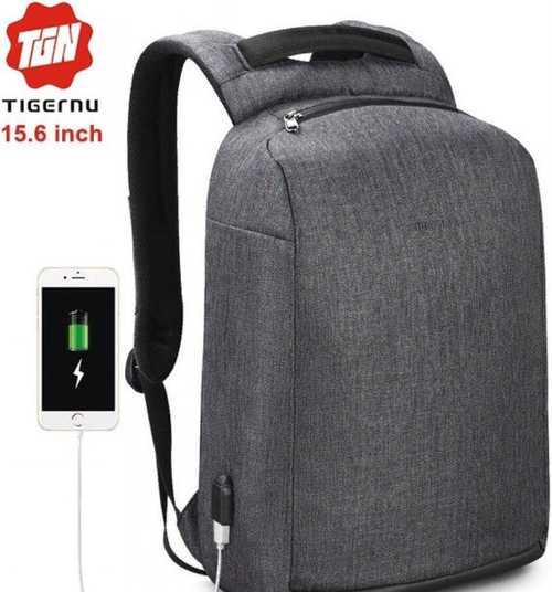 Рюкзак Tigernu T-B3558 для ноутбука 15.6" темно-се