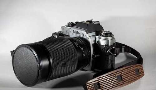 Отличный плёночный фотоопарат nikon FG