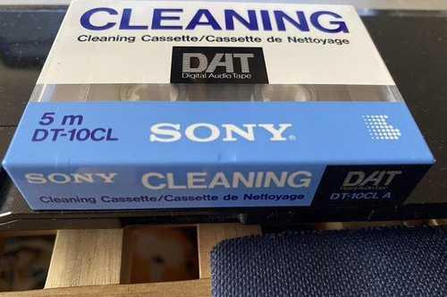 Чистящая кассета sony DT-10CL