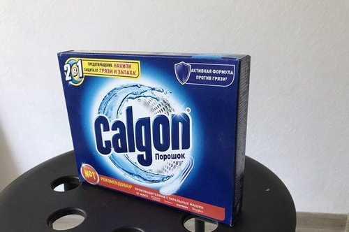 Calgon порошок для профилактики загрязнения стирал