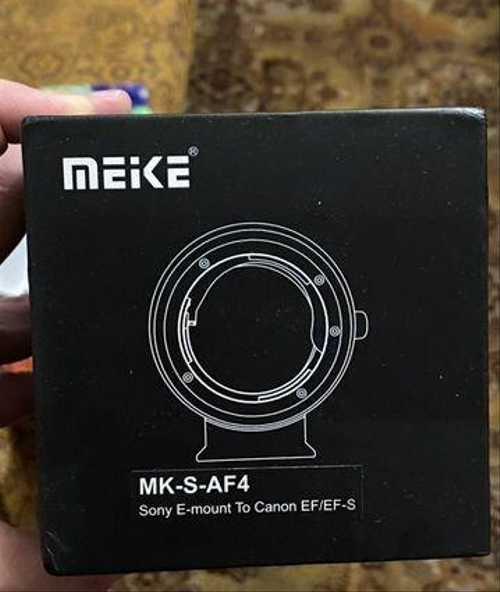 Meike MK-S-AF4, переходник адаптер Ef-E mount