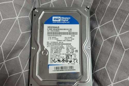 Жесткий диск WD 320Gb SATA WD3200aajs 3.5