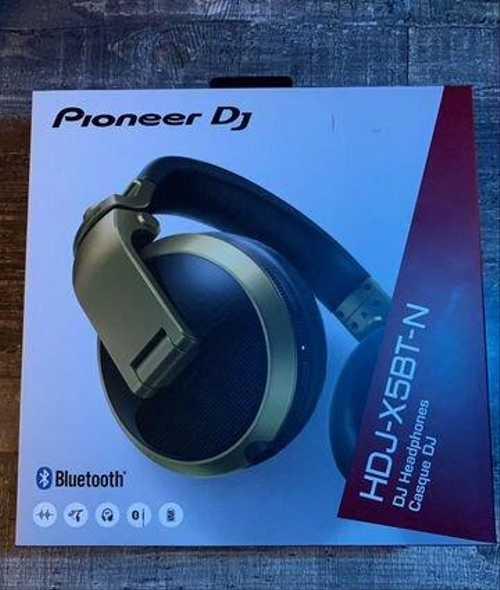 Pioneer DJ HDJ-X5BT-N DJ наушники с bluetooth