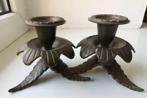 Подсвечники пара