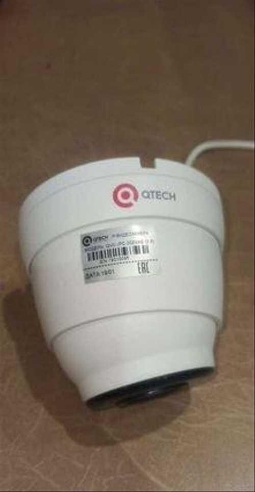 Купольная IP видеокамера QTech