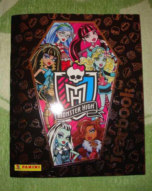 Журнал для наклеек - Monster High Книга страхов